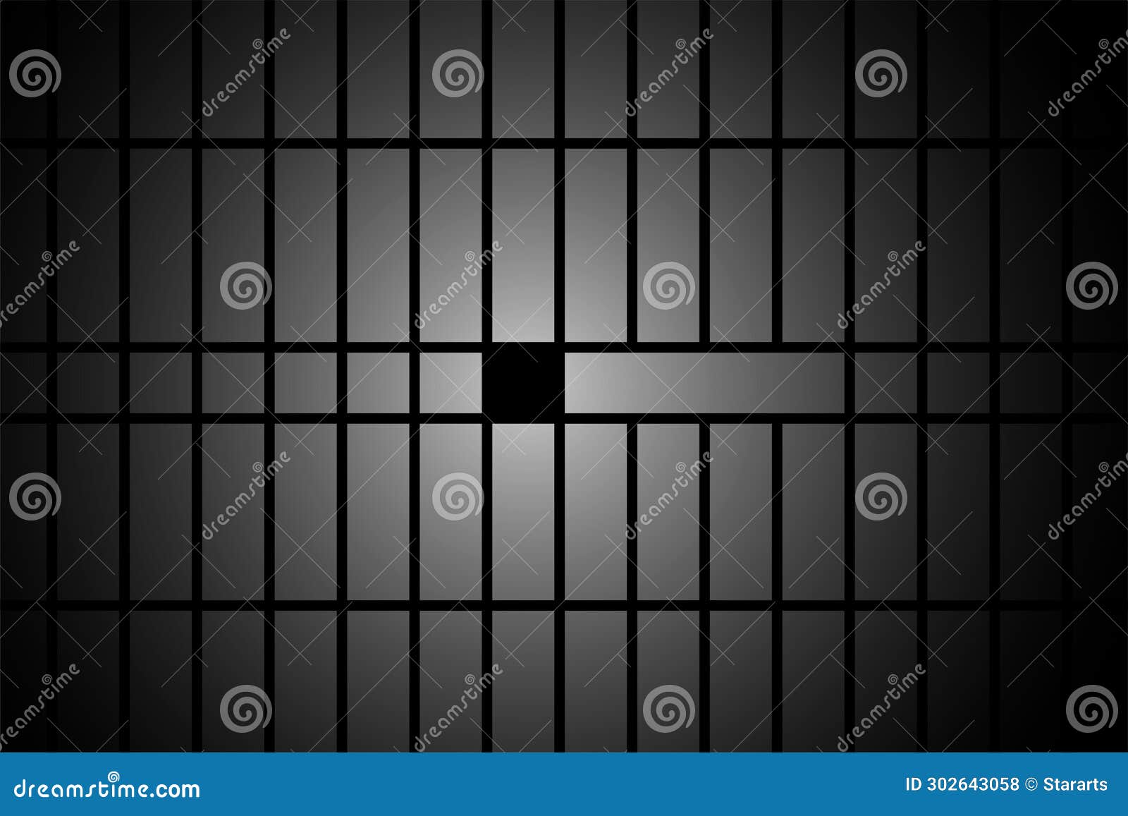 Realistic Prisoner Cage Metallic Bar Door Design Stock Vector ...
