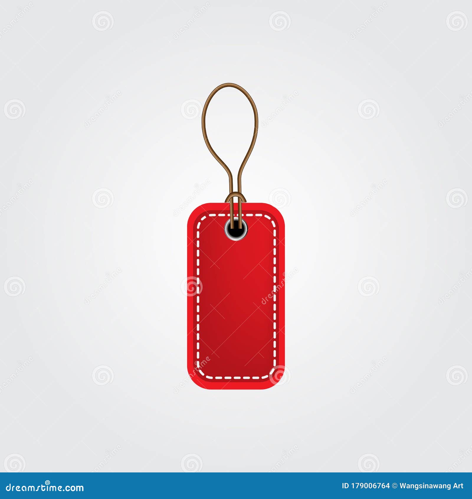 Realistic Prize Tag Icon Vector Illustration Isolated on White ...
