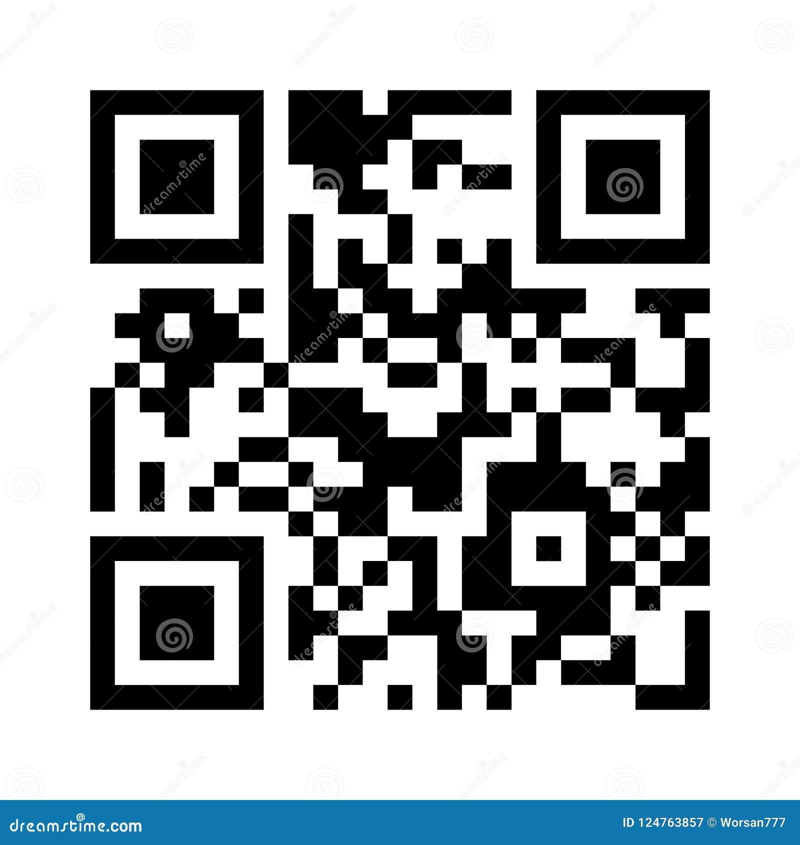 Scan QR Code With Smartphone Vector Illustration Cartoon Vector ...