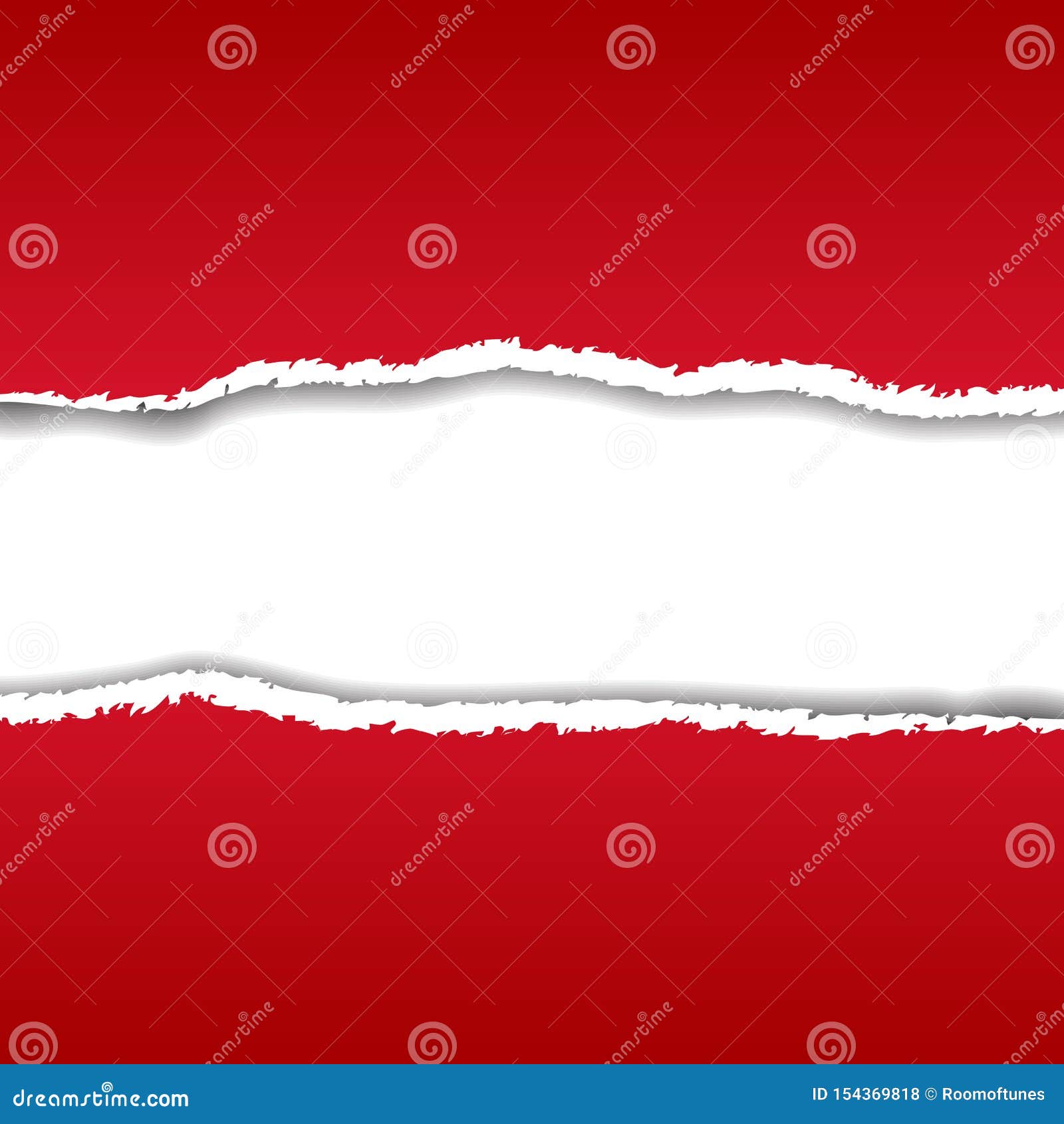 Vector Realistic Red Background with Paper Stock Vector - Illustration ...