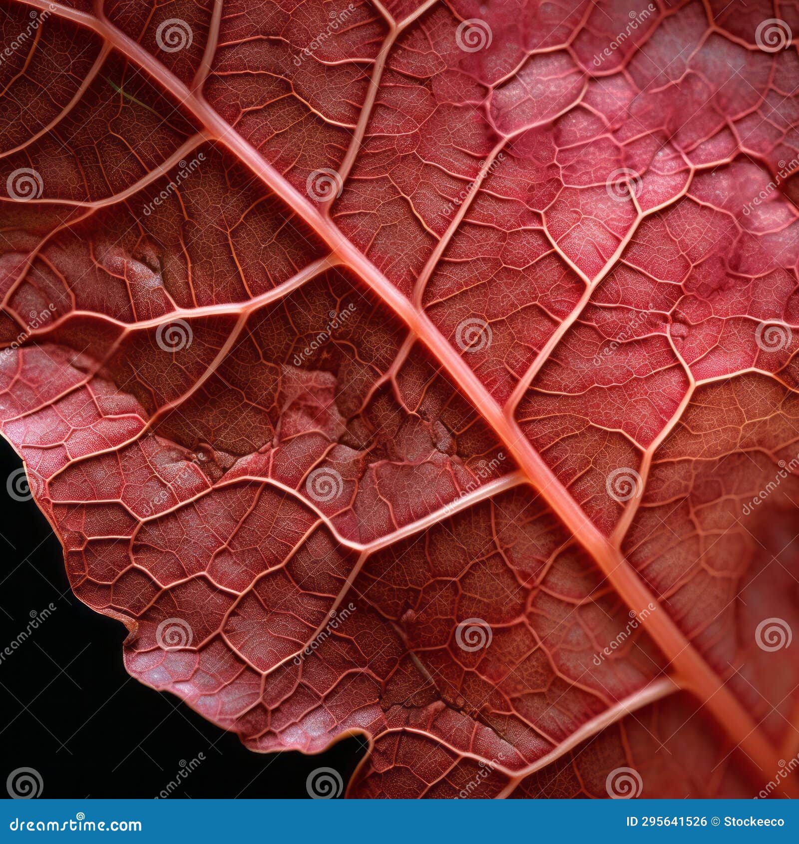 Realistic Red Leaf: Organic Contours And Hyper-detailed Renderings ...
