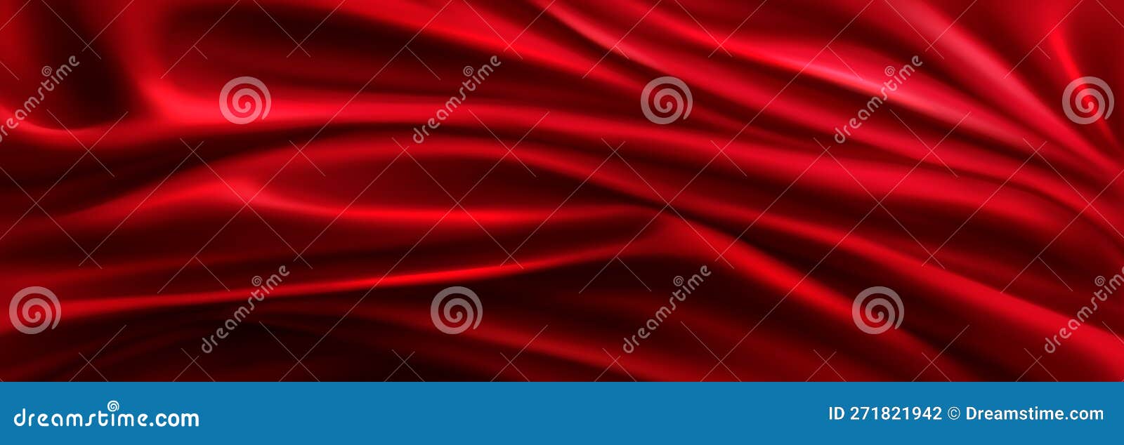 Realistic Red Silk Top View Vector Background Stock Illustration ...