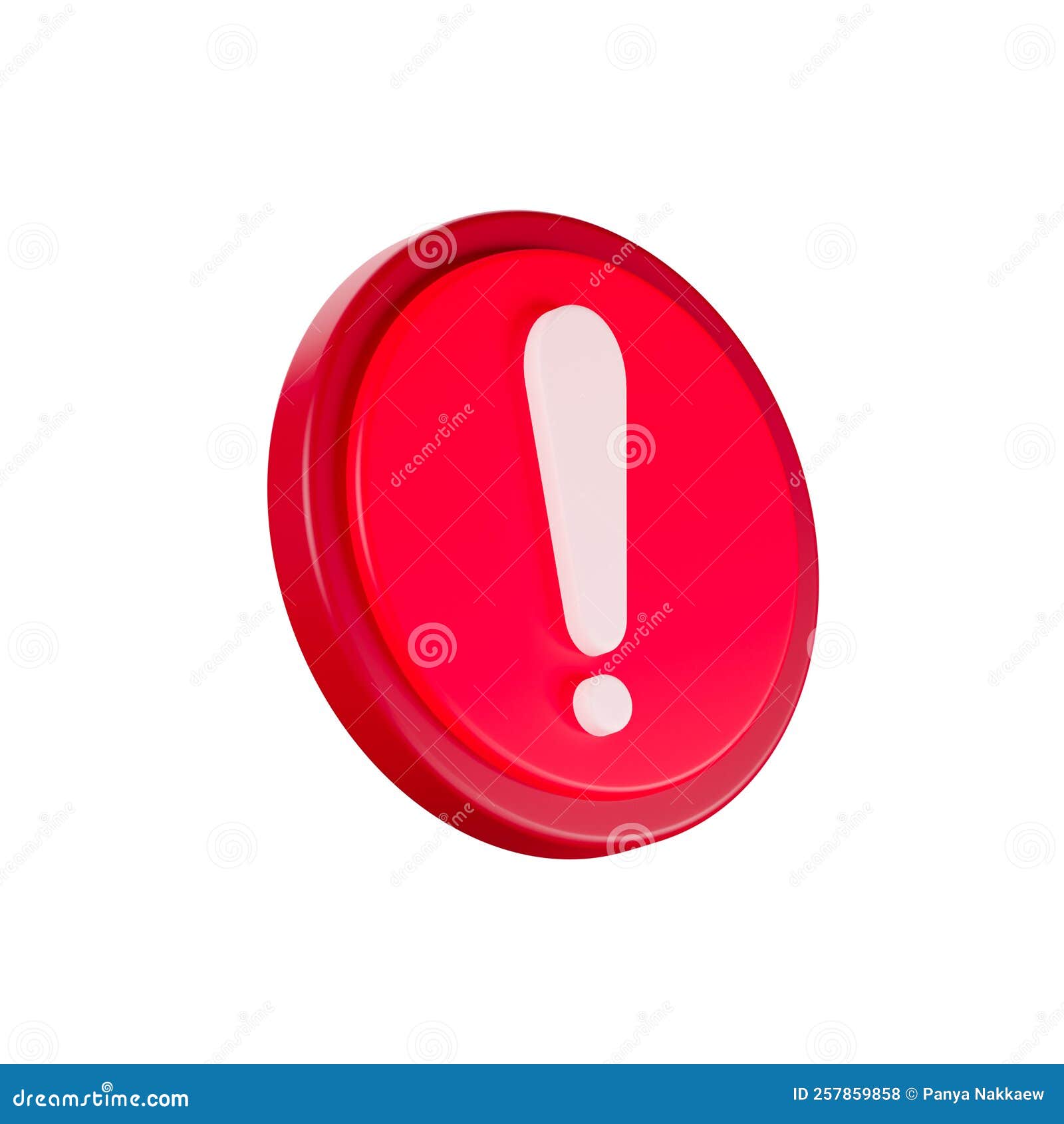 Red-white Circle Warning Sign, Beware Danger, Hot, Symbol Sign, Front ...