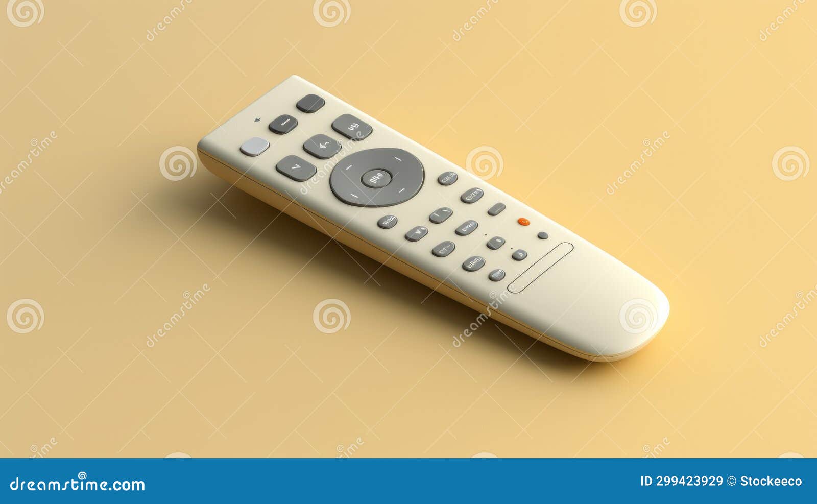 Realistic Remote Control on Beige Surface: Detailed Renderings and ...