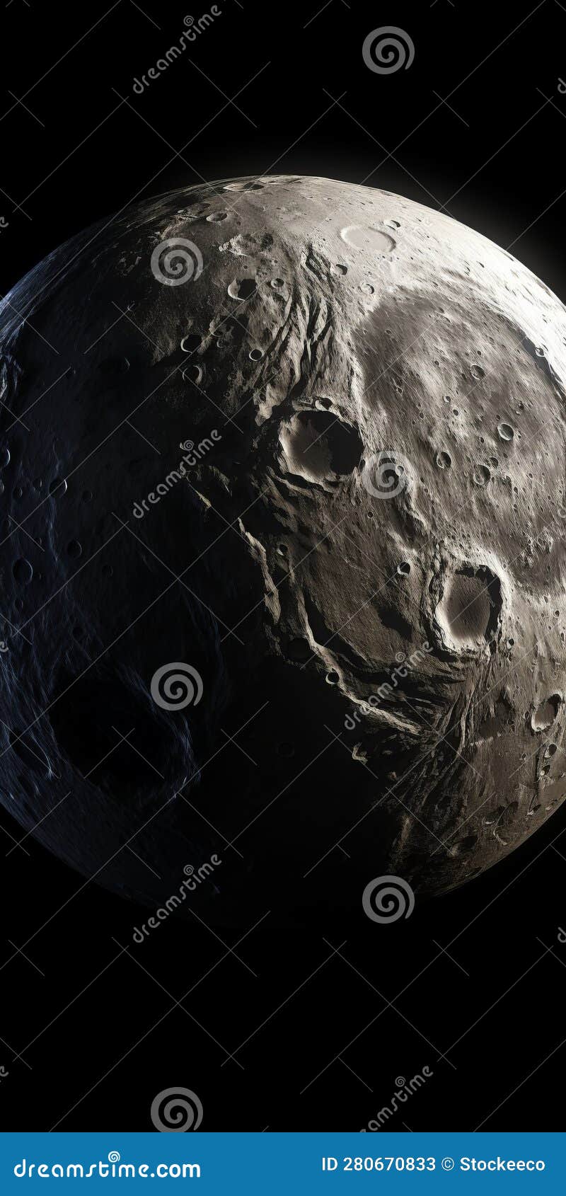 Realistic Rendering of an Artificial Moon with Fluid Formation and ...