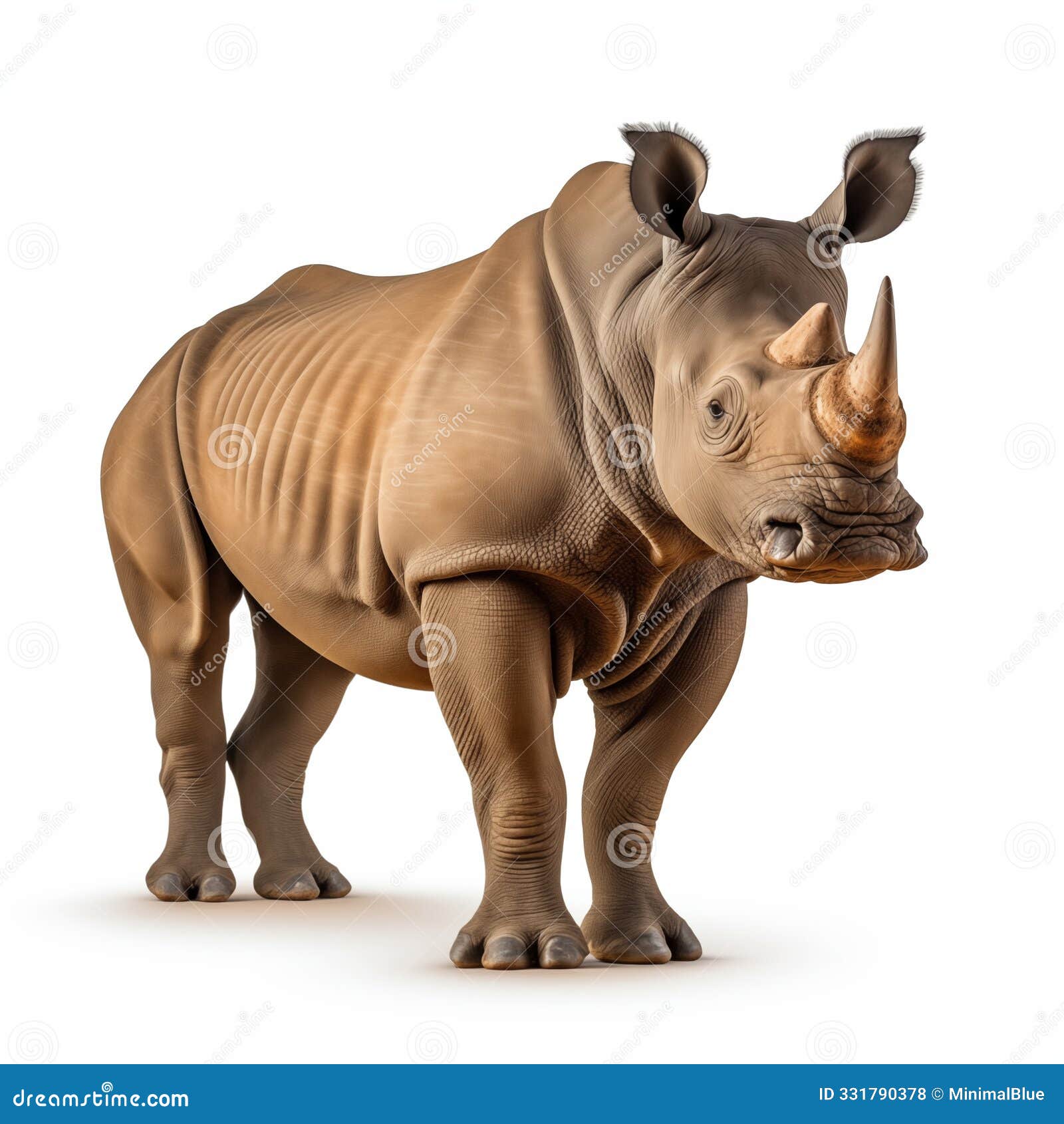 Realistic Rhinoceros Artwork Inspired By John Wilhelm, Ross Tran, And ...