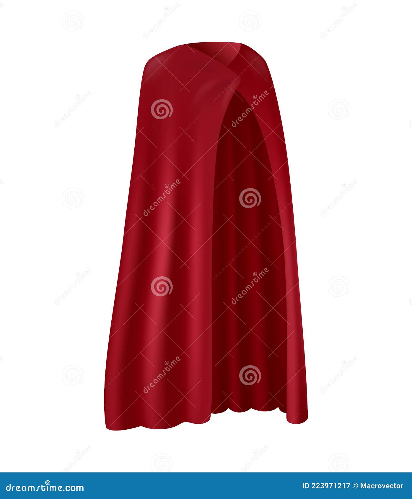 Realistic Robe Illustration Stock Vector - Illustration of flow, party ...