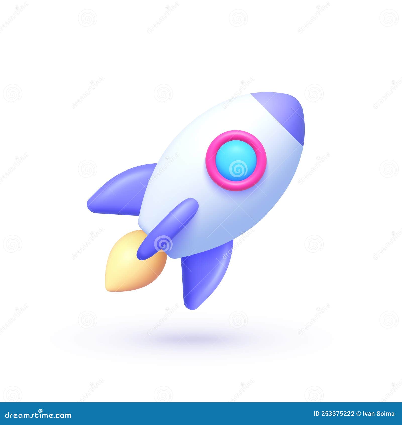 Realistic Rocket Or Comet Fire Smoke Trails Vector Illustration ...