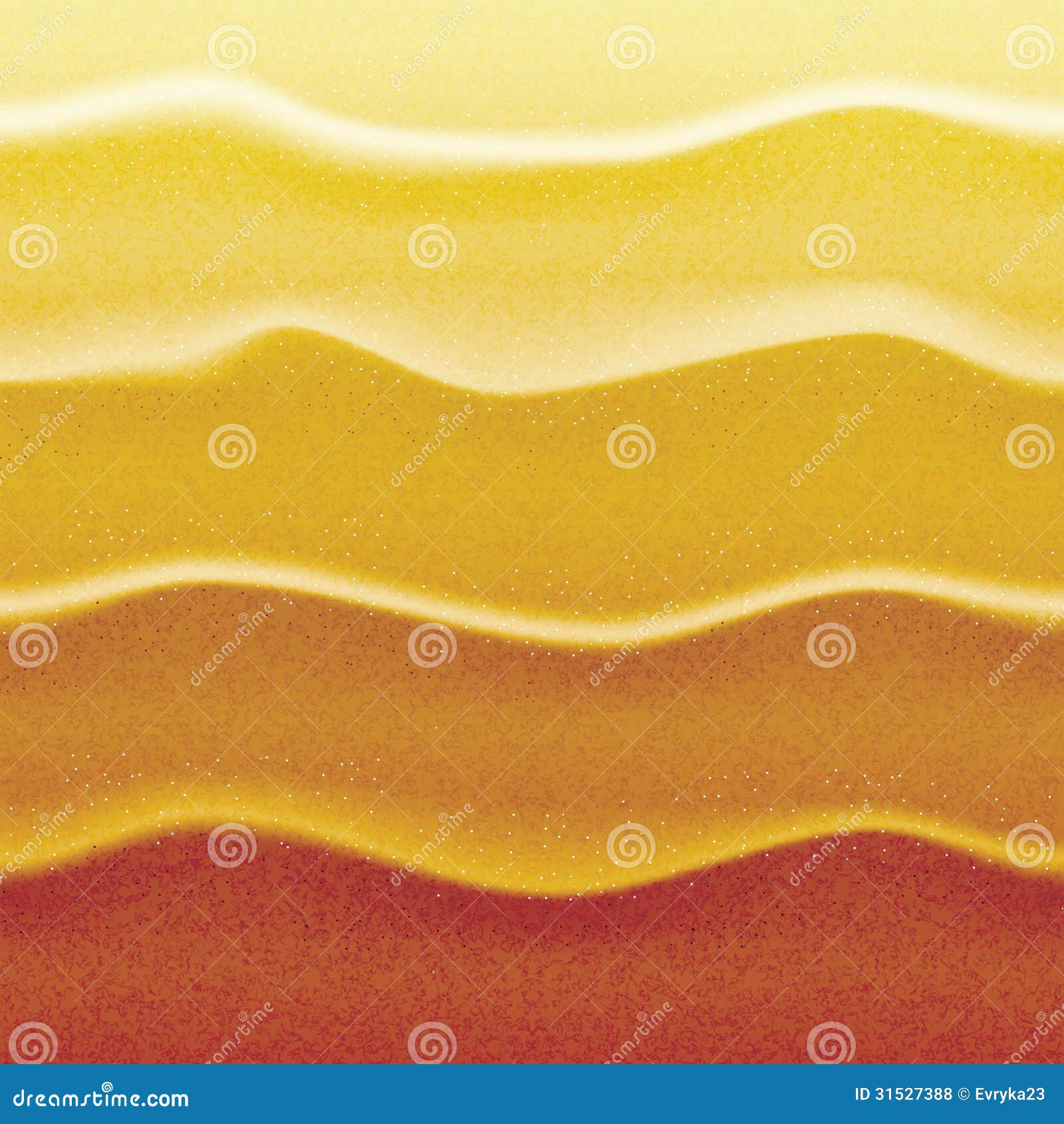 Realistic Sand in Sunset Lights Stock Vector - Illustration of island ...