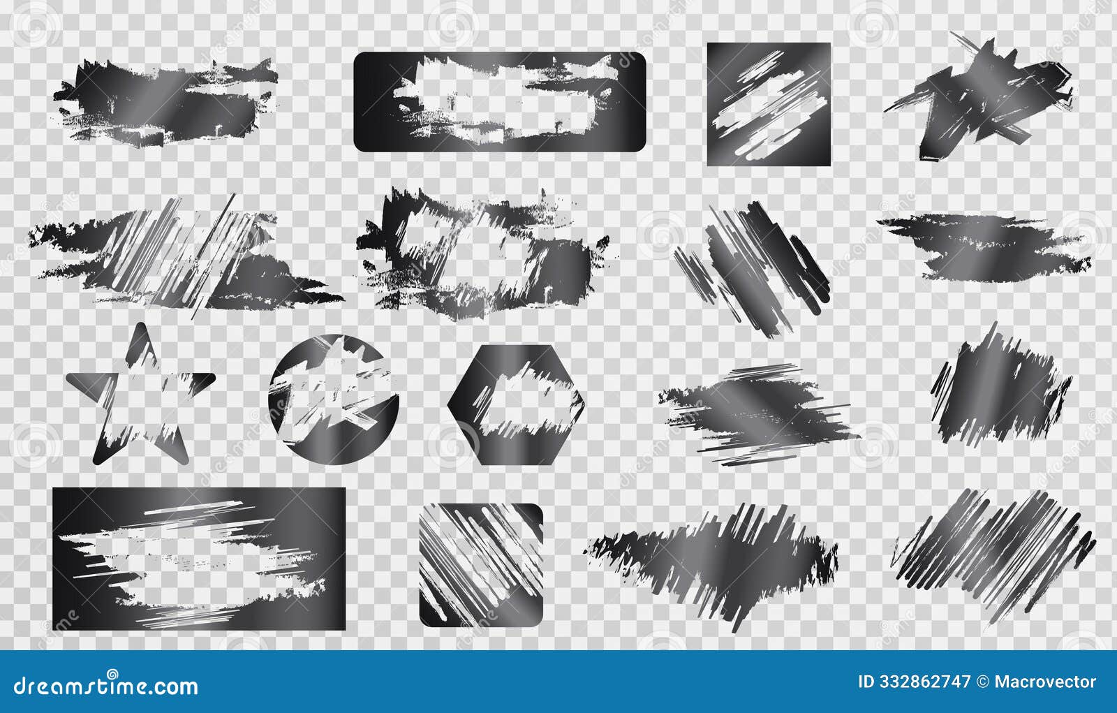 Realistic Scratch Card Element Set Stock Image - Image of gamble ...