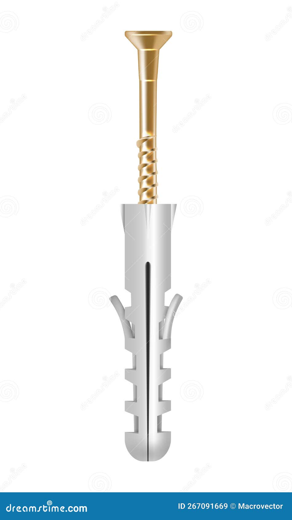 Realistic Dowel stock illustration. Illustration of copper - 267091669