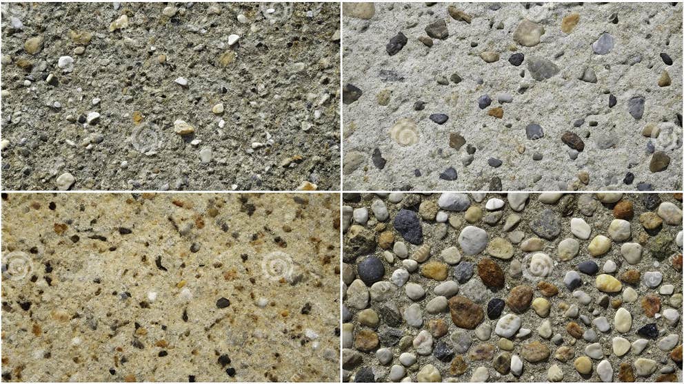 Realistic Seamless Textures Stone Dirt and Concrete Patterns for Design ...