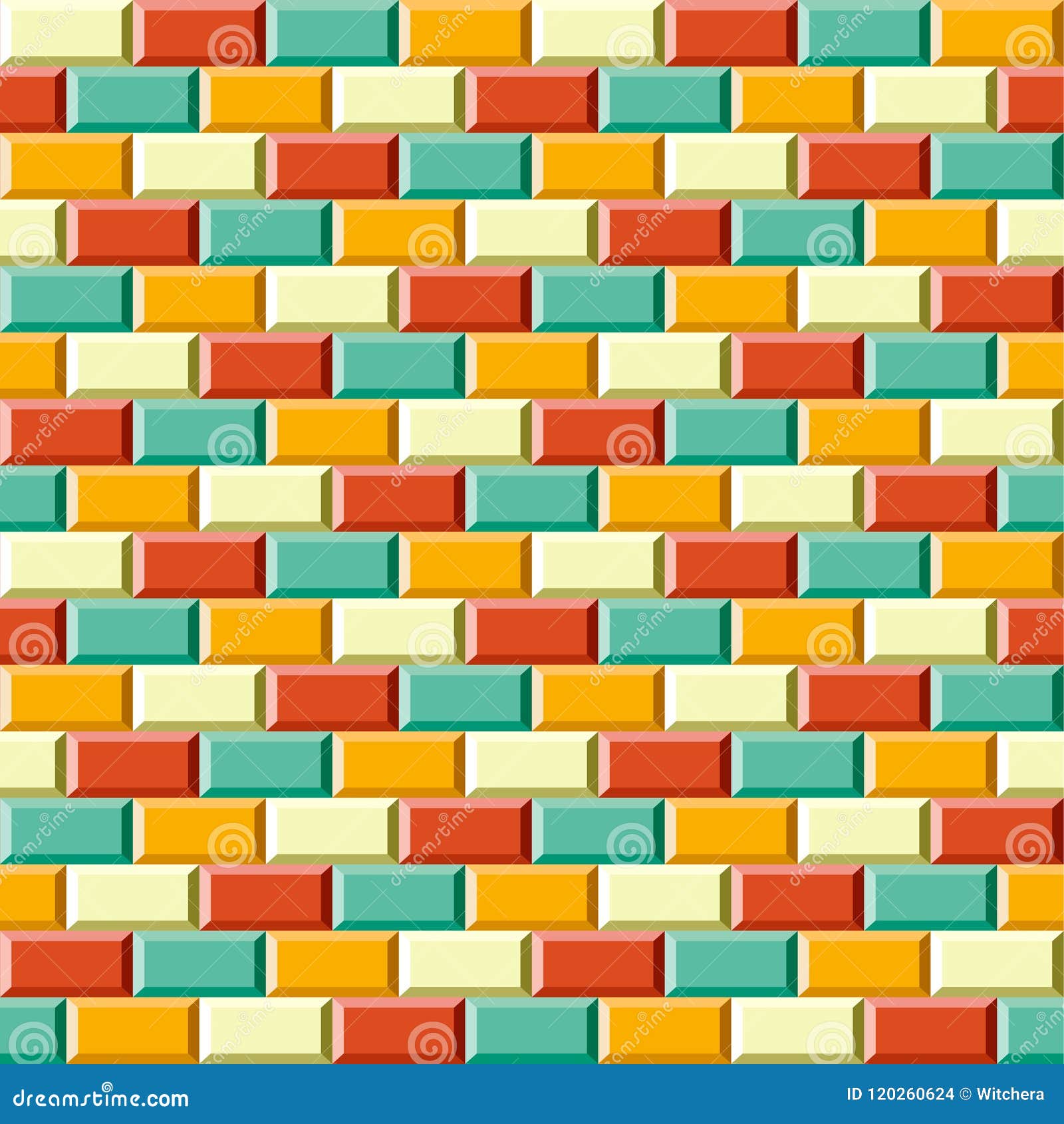 Realistic Seamless Tile Texture Stock Vector - Illustration of mosaic ...