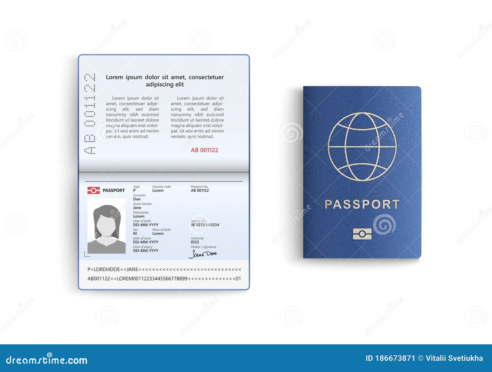 Passport Identity Citizenship International Border Official Airport ...