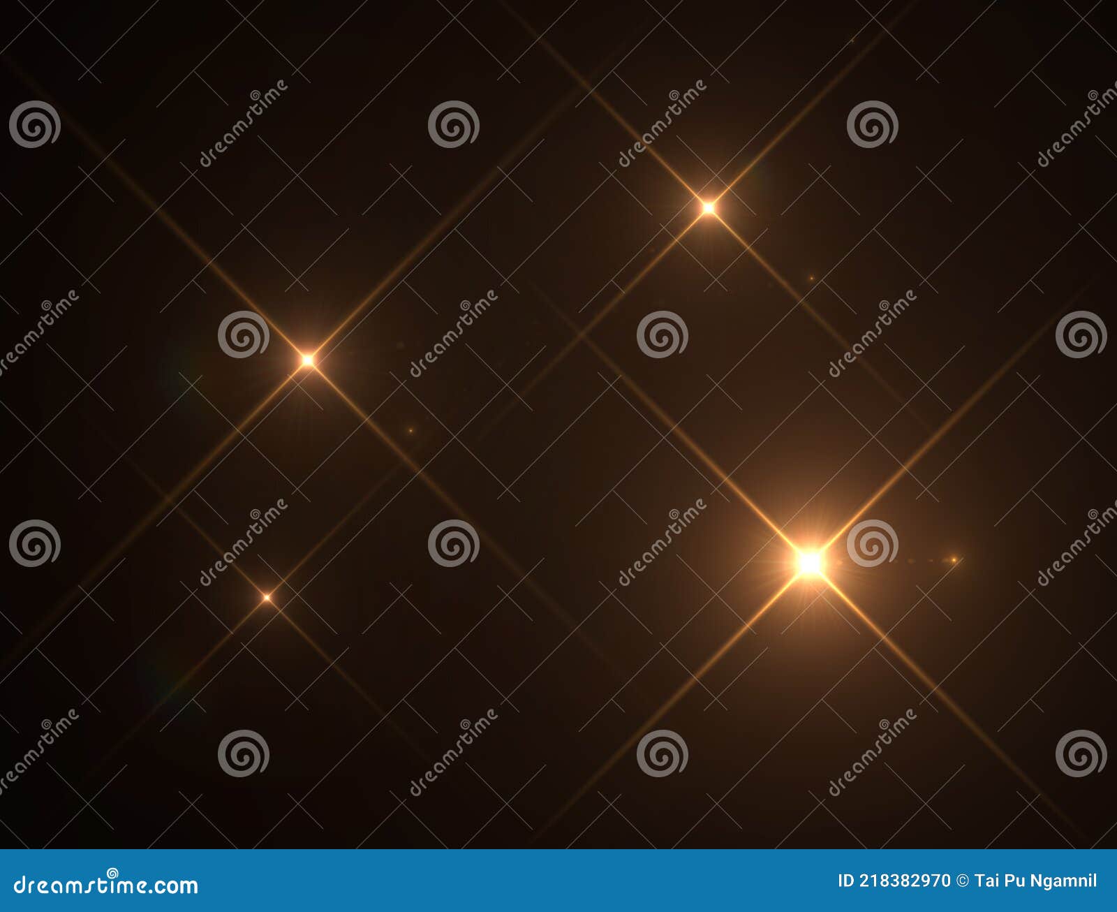 Realistic X Shape Light Flare on Black Background Stock Photo - Image ...
