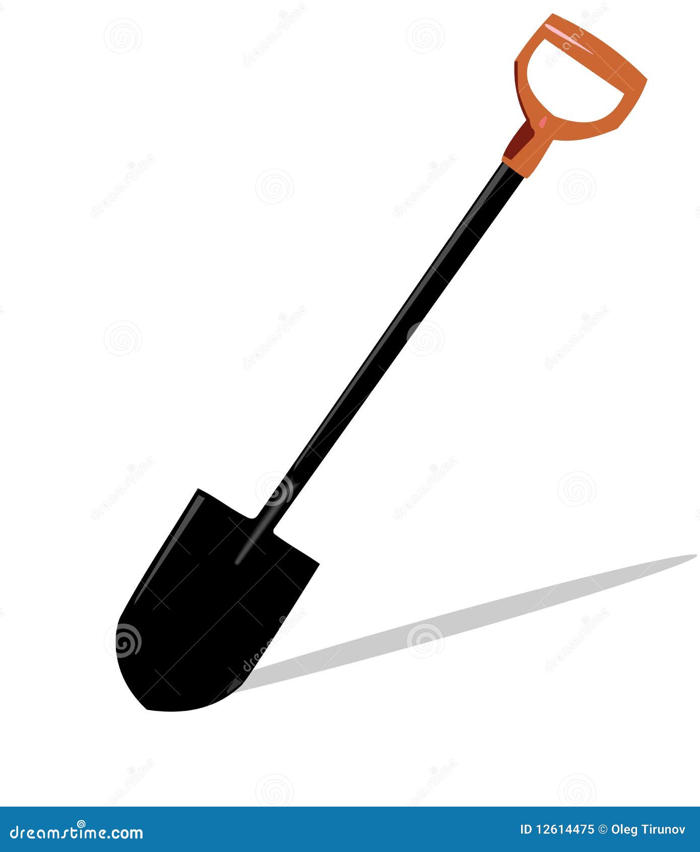 Realistic Shovel Cartoon Vector | CartoonDealer.com #12614475