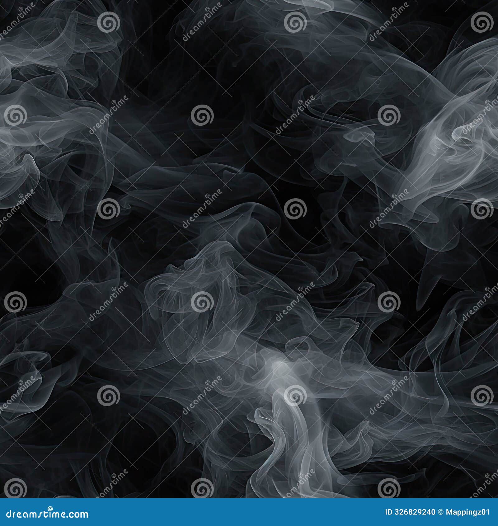 Realistic Smoke Texture Background Stock Illustration - Illustration of ...