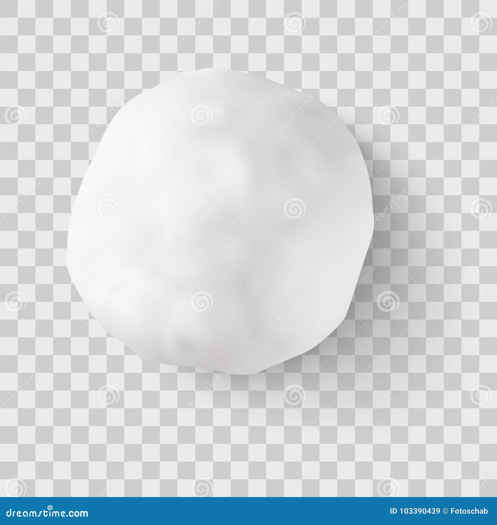 Snowball Vector Illustration Stock Vector - Illustration of december ...