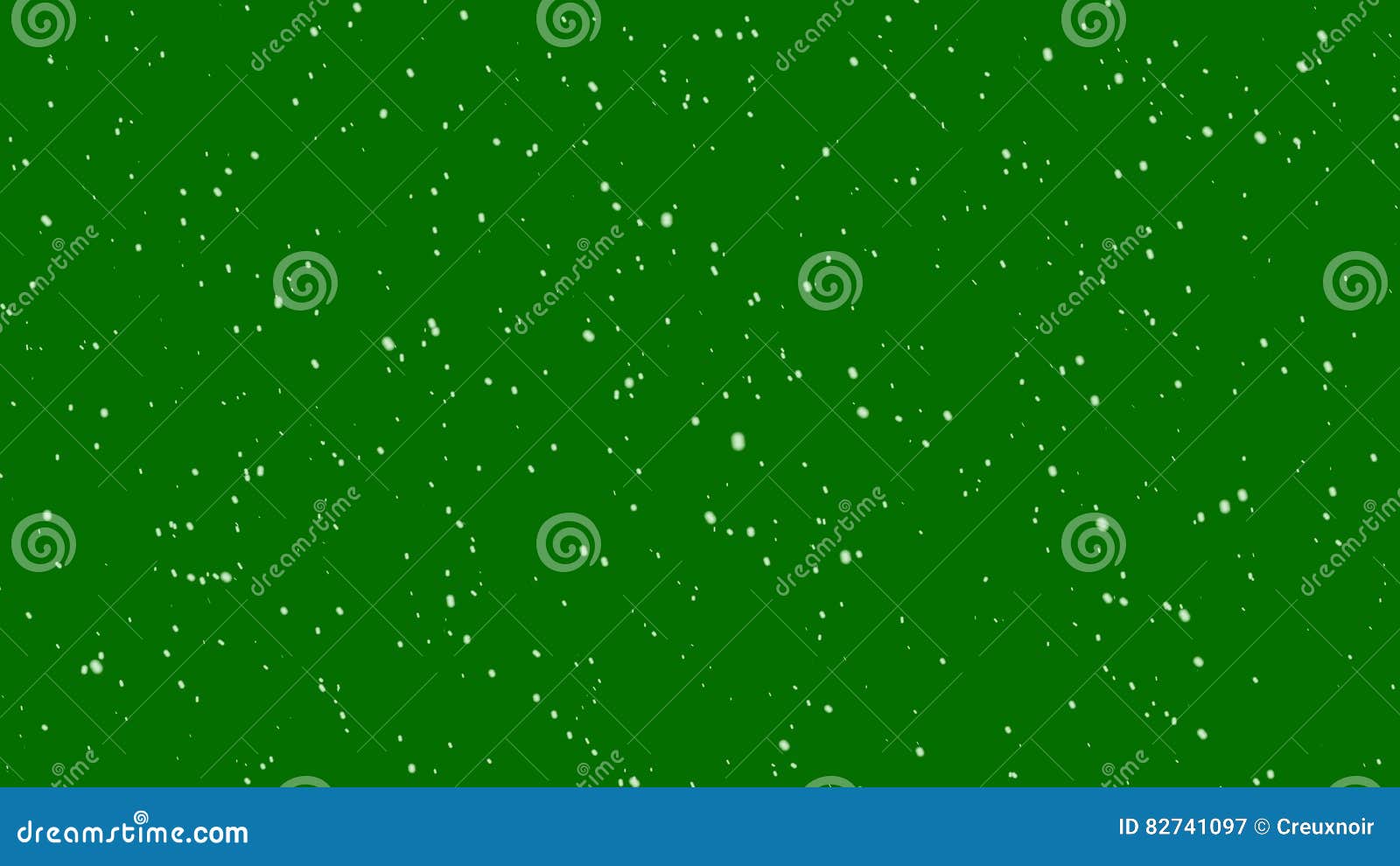 Realistic Snowfall / Green Screen 4K Loop Stock Video - Video of ...