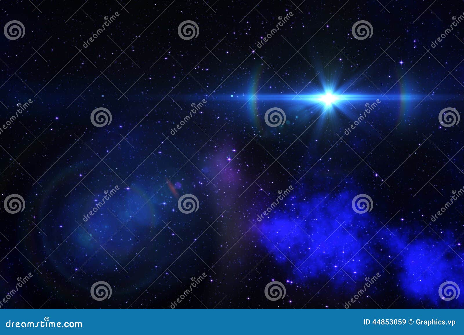 Realistic Space stock image. Image of real, astronomy - 44853059