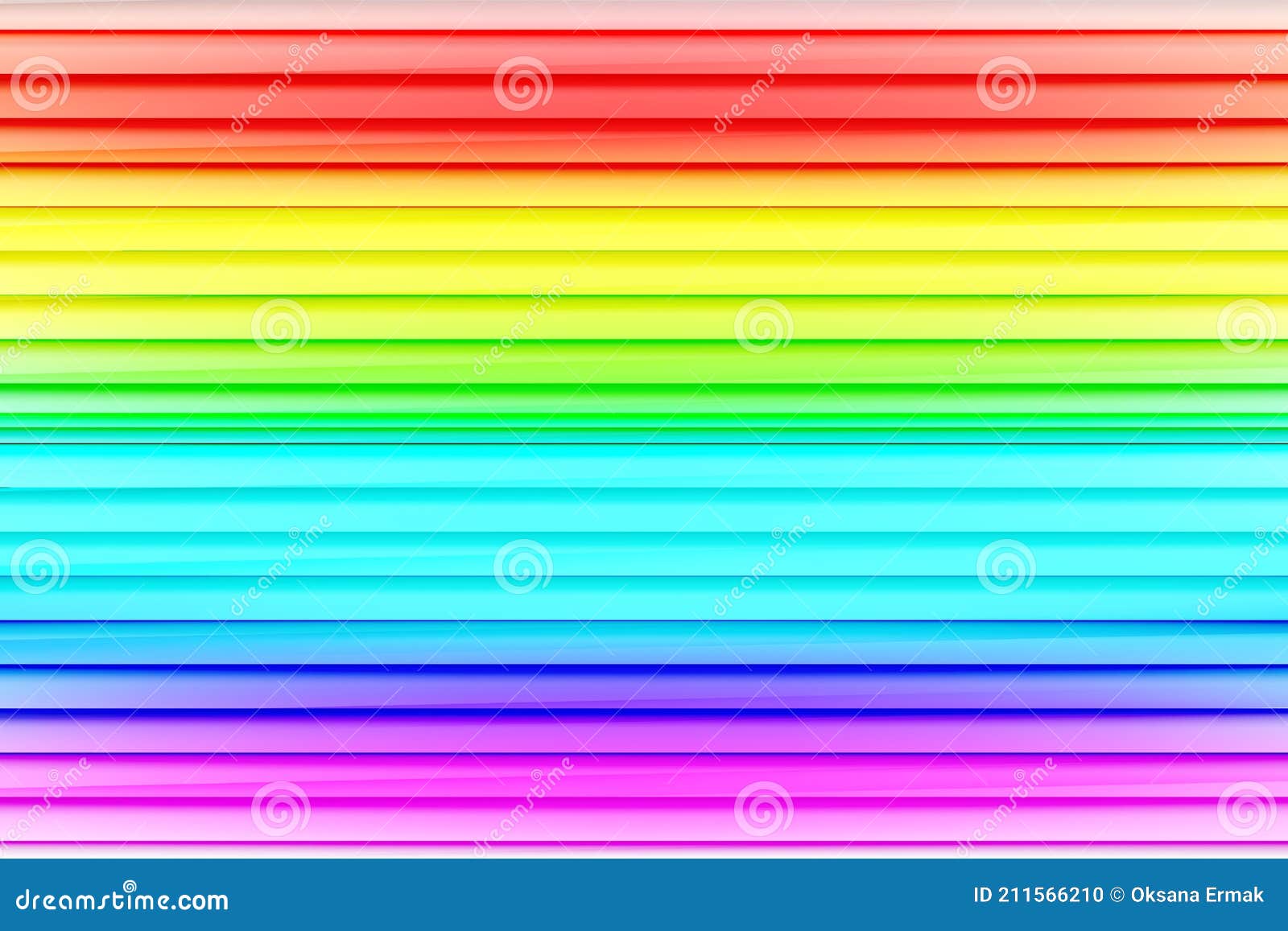 Realistic Spectrum Colour Rainbow, Rain Bow Texture Background Stock ...