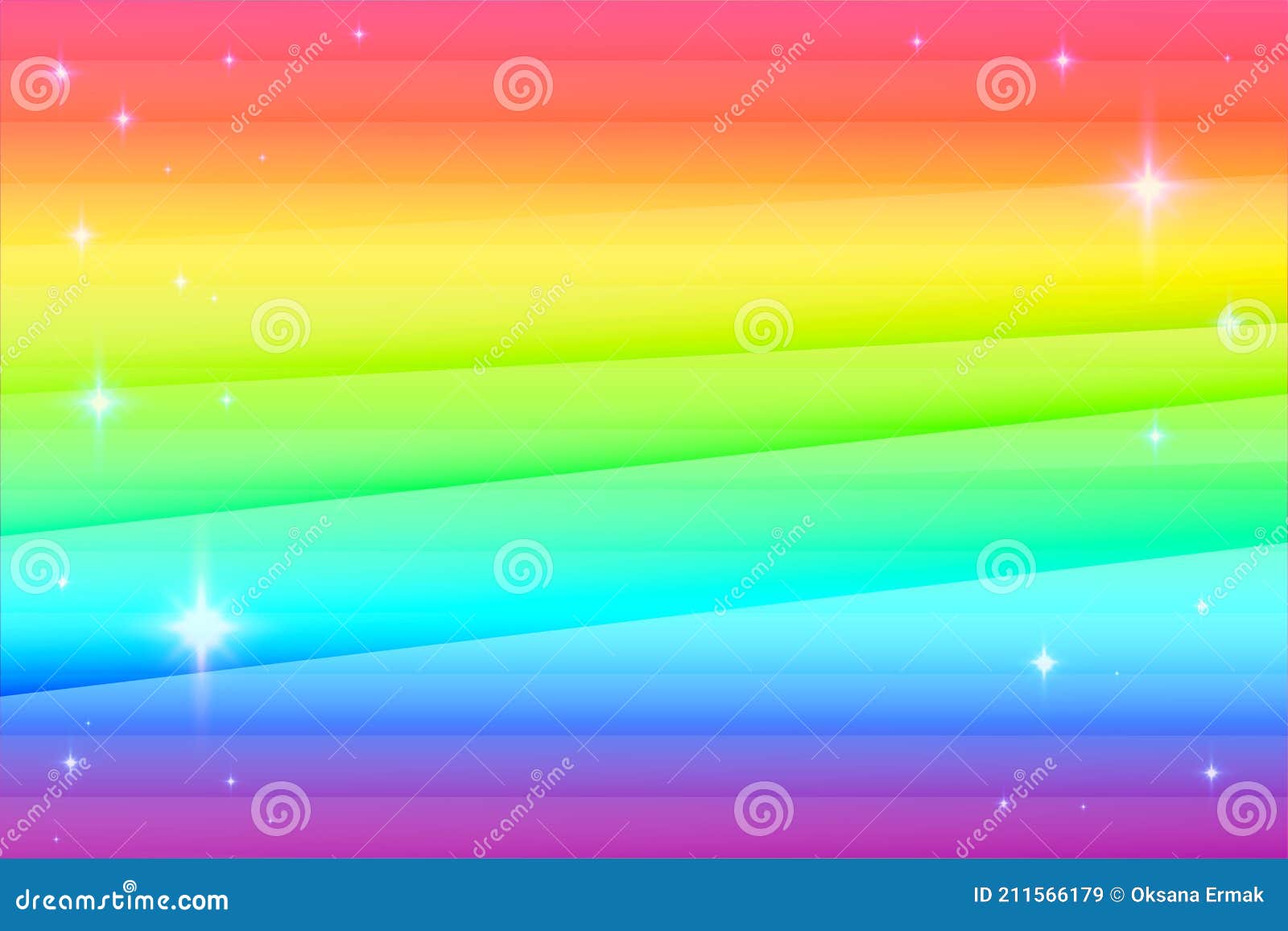 Realistic Spectrum Colour Rainbow, Rain Bow Texture Background Stock ...