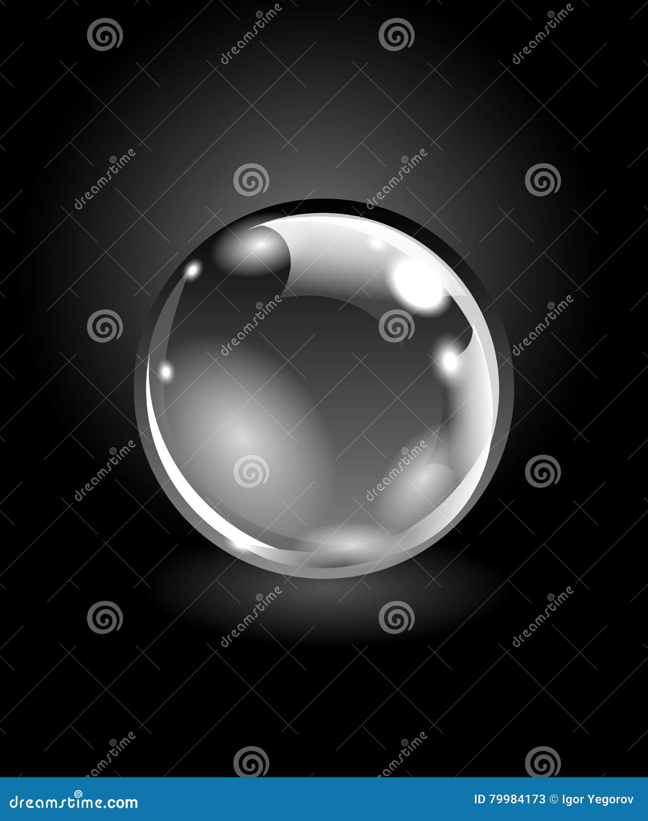 Realistic Sphere Illustration Stock Vector - Illustration of futuristic ...