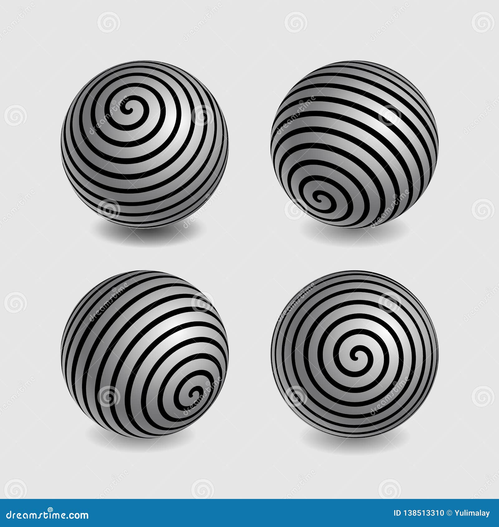 Realistic sphere isolated stock vector. Illustration of symbol - 138513310