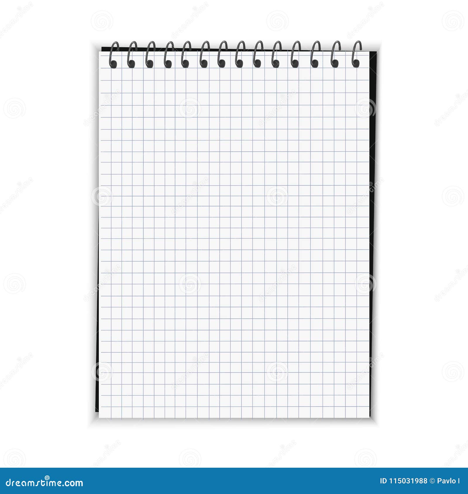 Realistic Spiral Blank Notebook - Vector Stock Vector - Illustration of ... Realistic Spiral Blank Notebook - Vector Stock Vector - Illustration of ...
