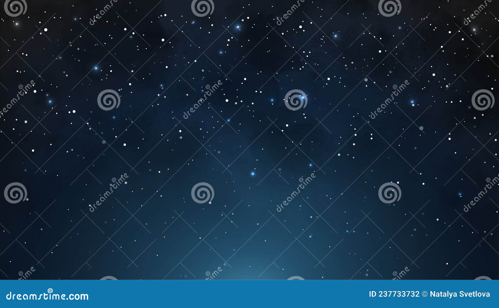 Realistic Starry Night Sky. Galaxy Background. Abstract Constellation ...