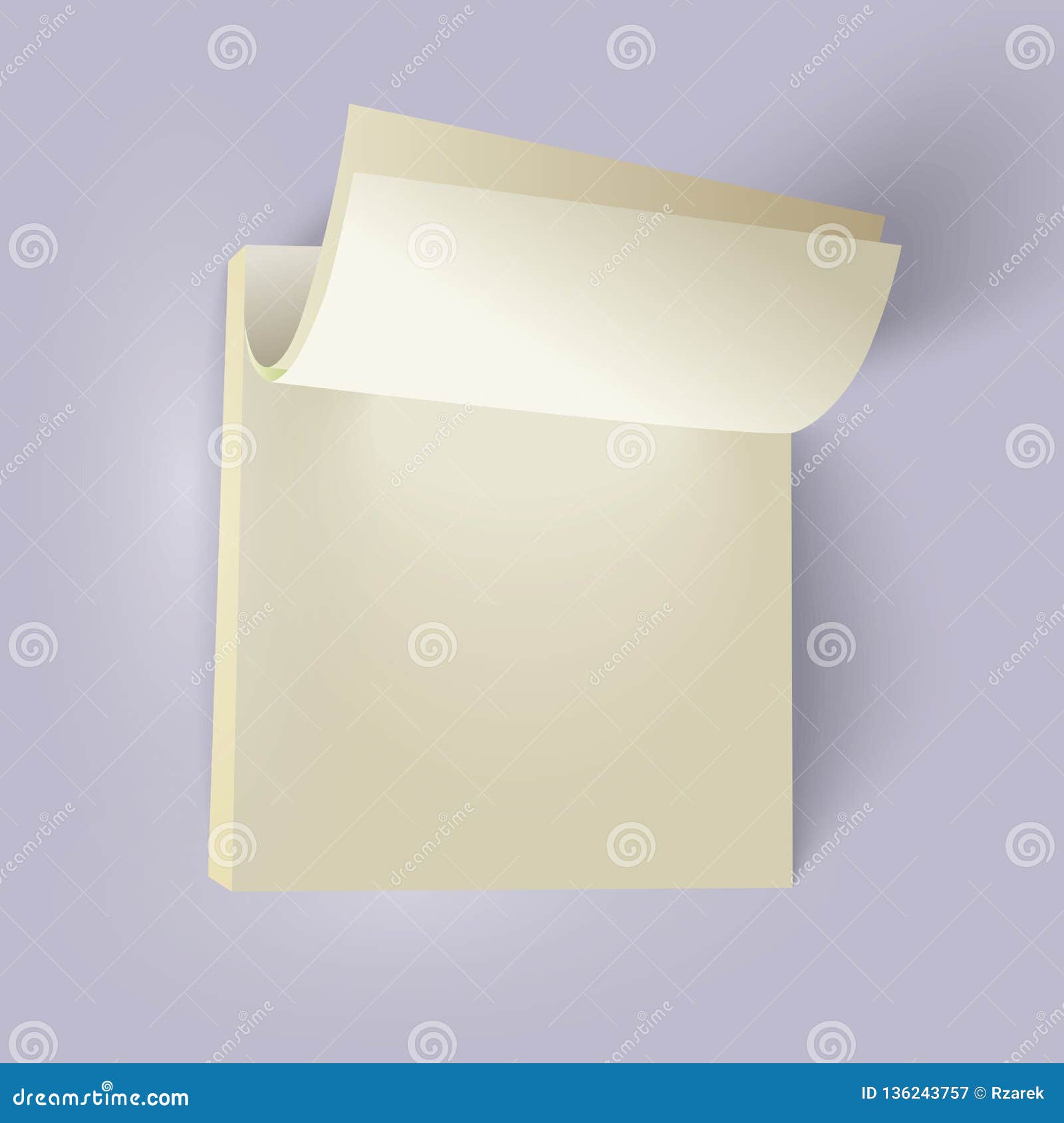Realistic Sticky Notes - Illustration Stock Vector - Illustration of ...