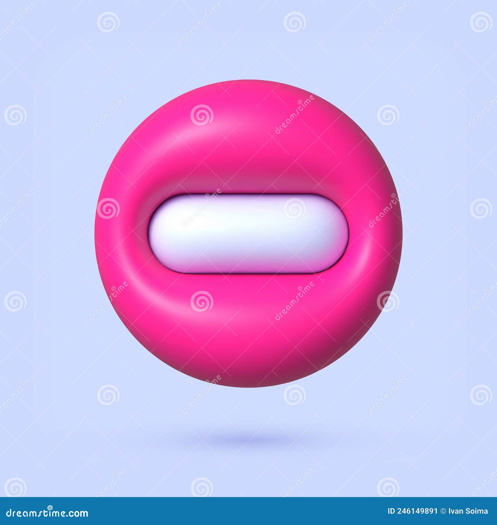 3d Realistic Stop Sign Isolated Light Background. Hand Stop Symbol ...