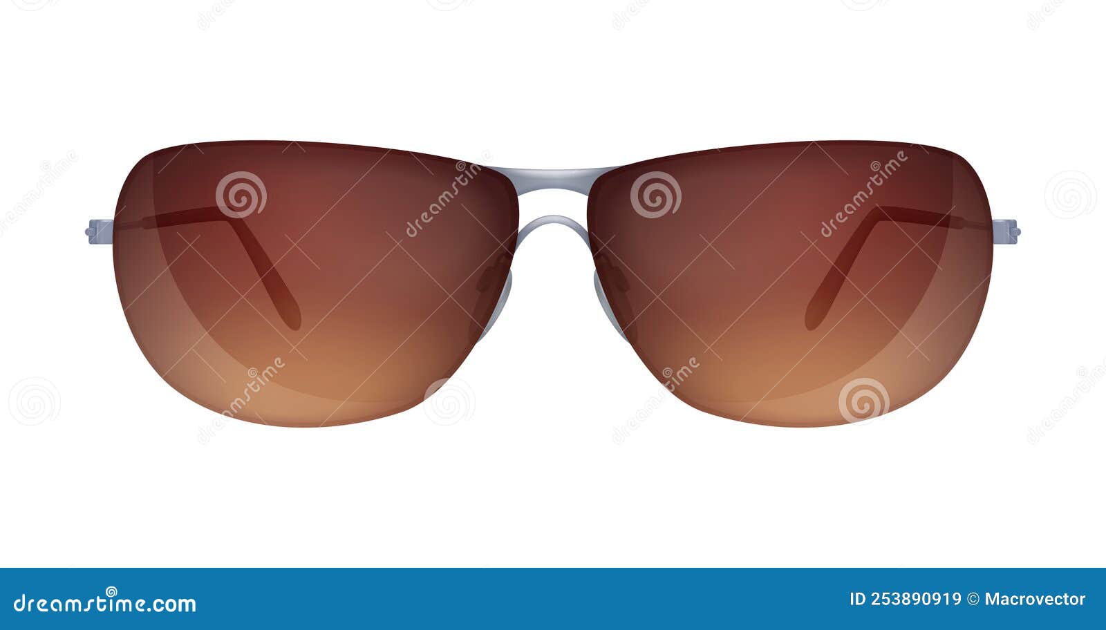Realistic Sunglasses Illustration Stock Illustration - Illustration of ...