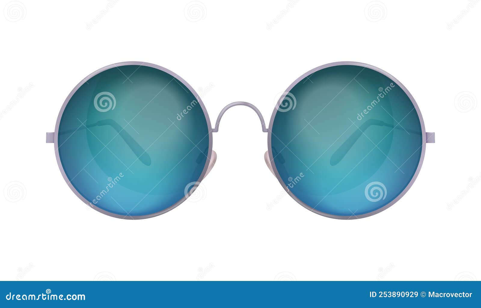 Realistic Sunglasses Illustration Stock Vector - Illustration of sight ...