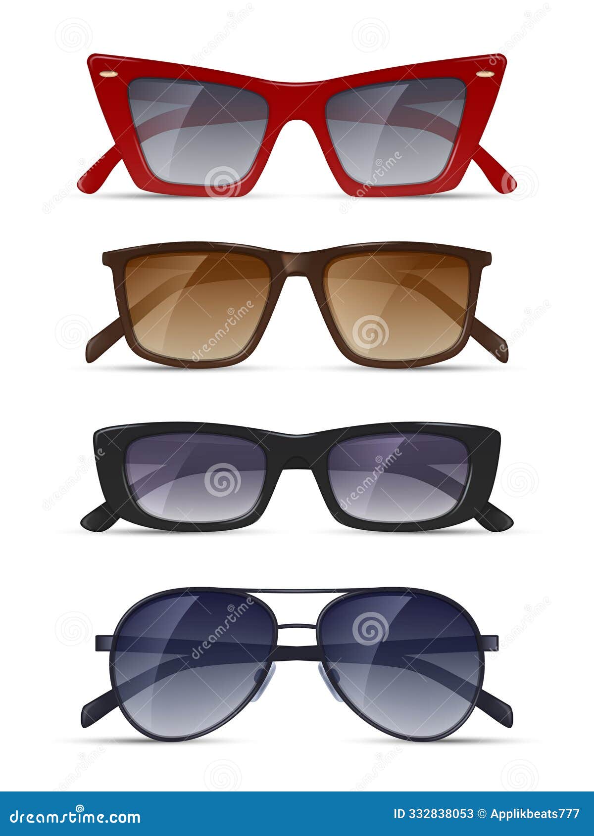 Realistic Sunglasses Company Background For Impactful Powerpoint ...