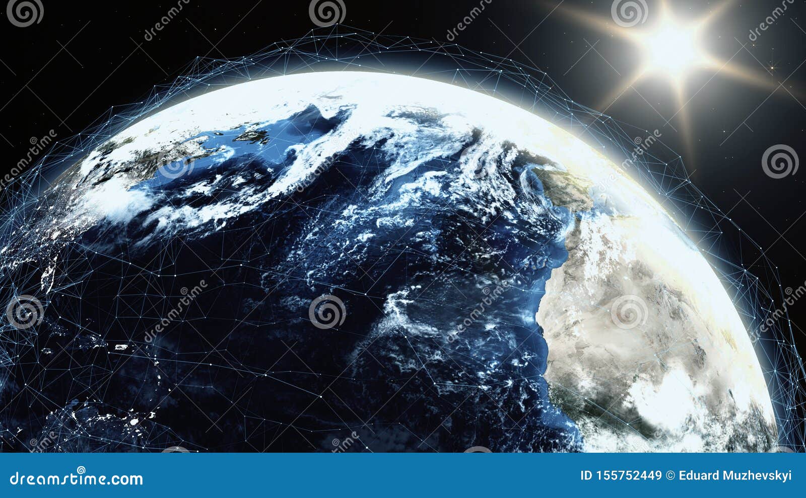 Light Grid Around Earth Stock Illustrations – 162 Light Grid Around ...