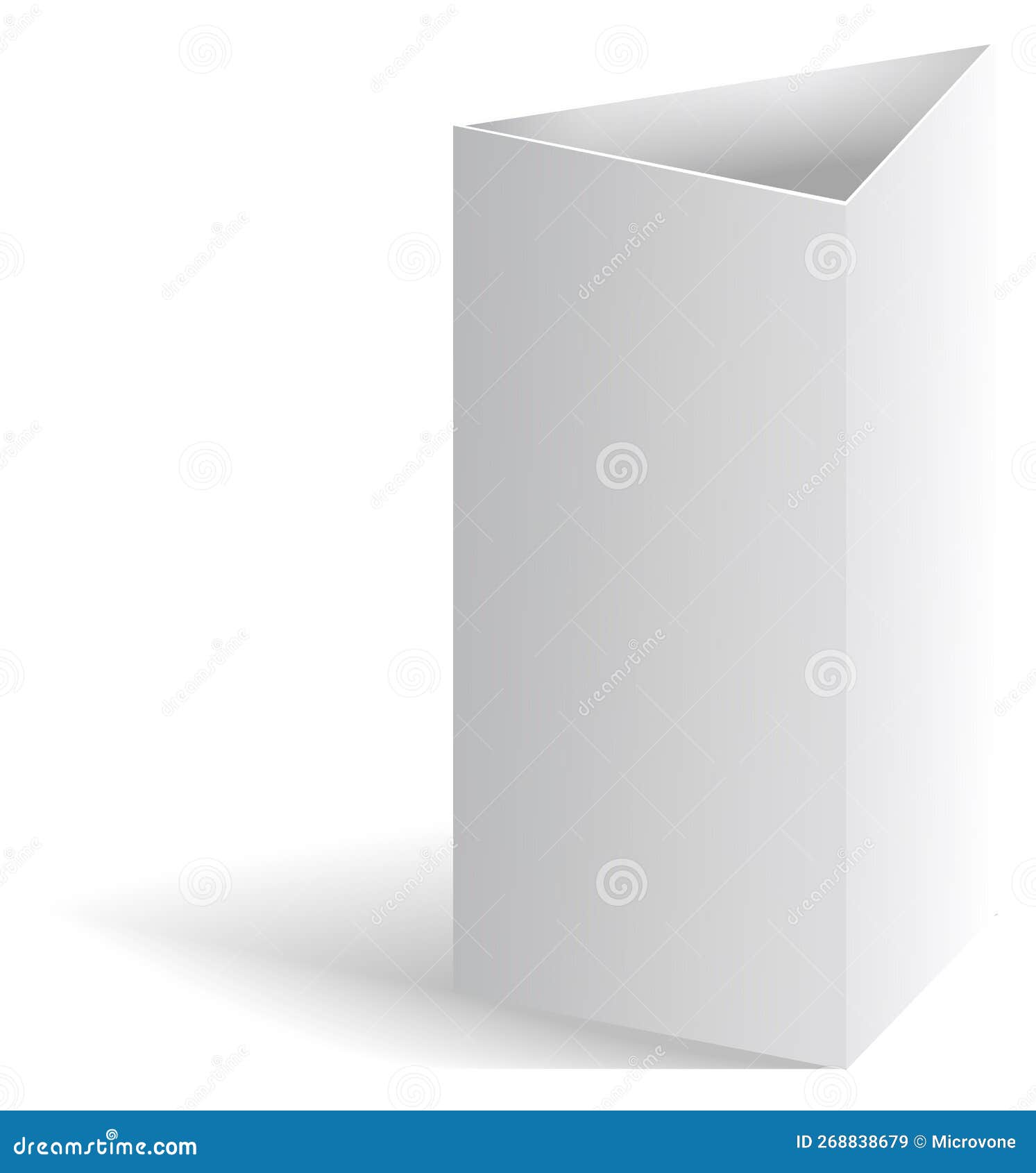 Triangle Paper Origami Symbol Logo Vector | CartoonDealer.com #271955956