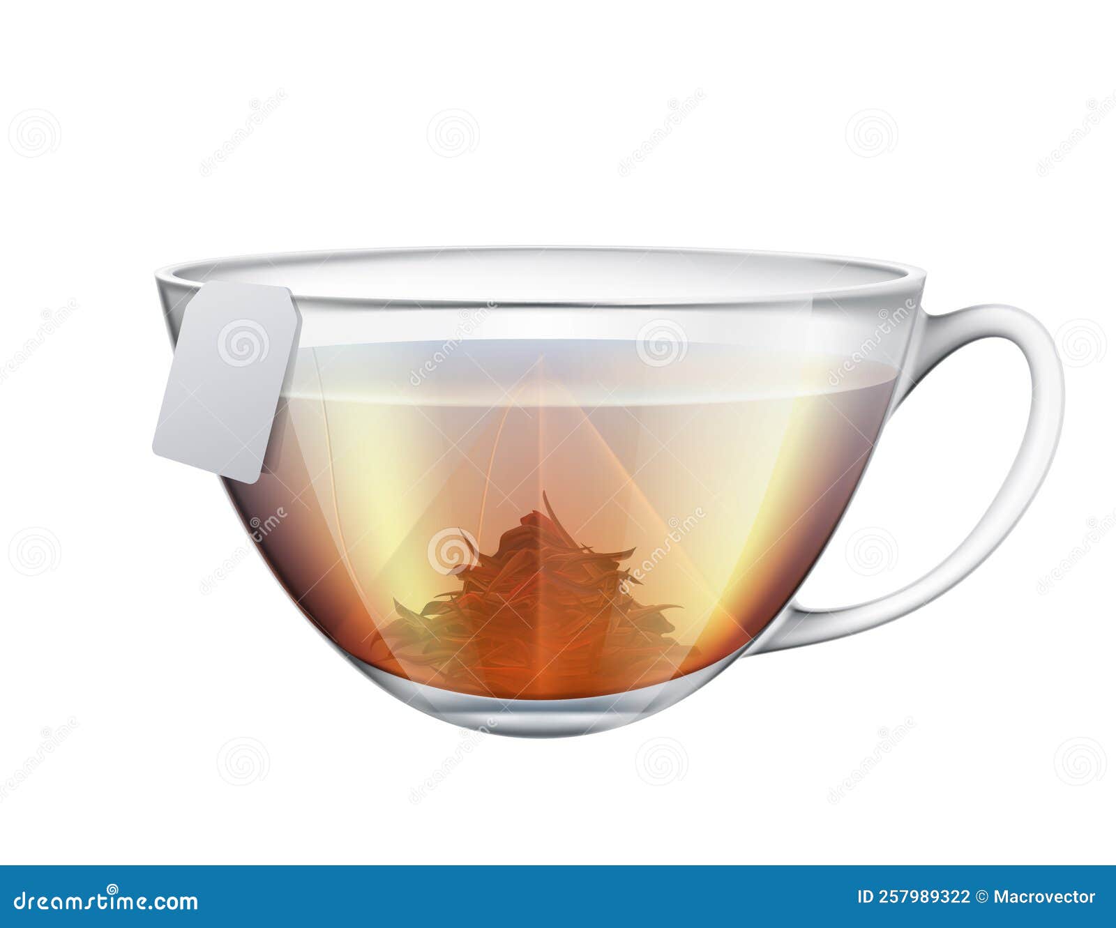 Realistic Tea Illustration stock vector. Illustration of clipart ...