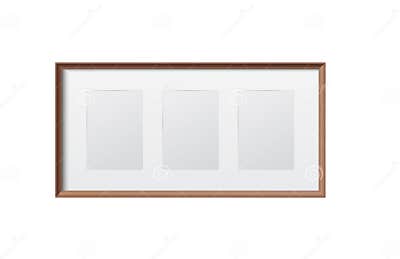 Realistic Frame Mockup stock vector. Illustration of display - 220146642