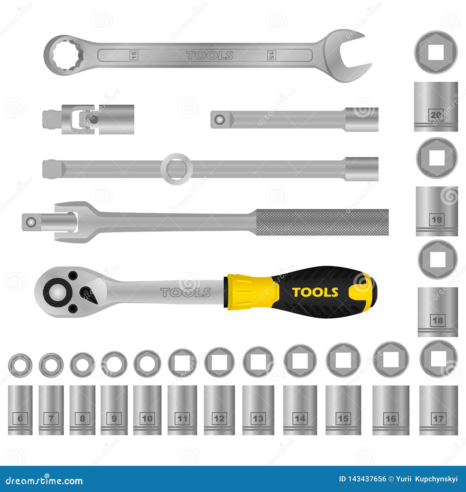 3d Realistic Tools For Paint. Easel, Paint Tube, Brush, Roller Brash ...