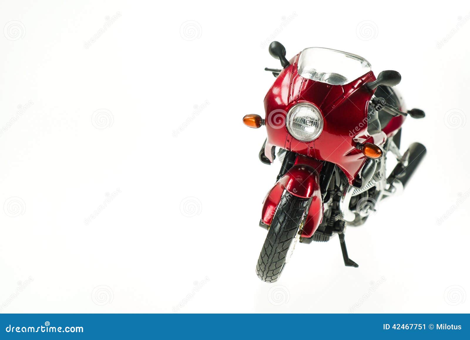 Realistic Toy Motorcycle 1 stock image. Image of guzzi - 42467751