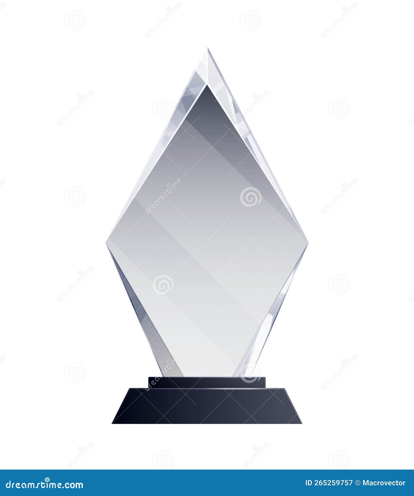 Realistic Trophy Illustration Stock Vector - Illustration of star ...