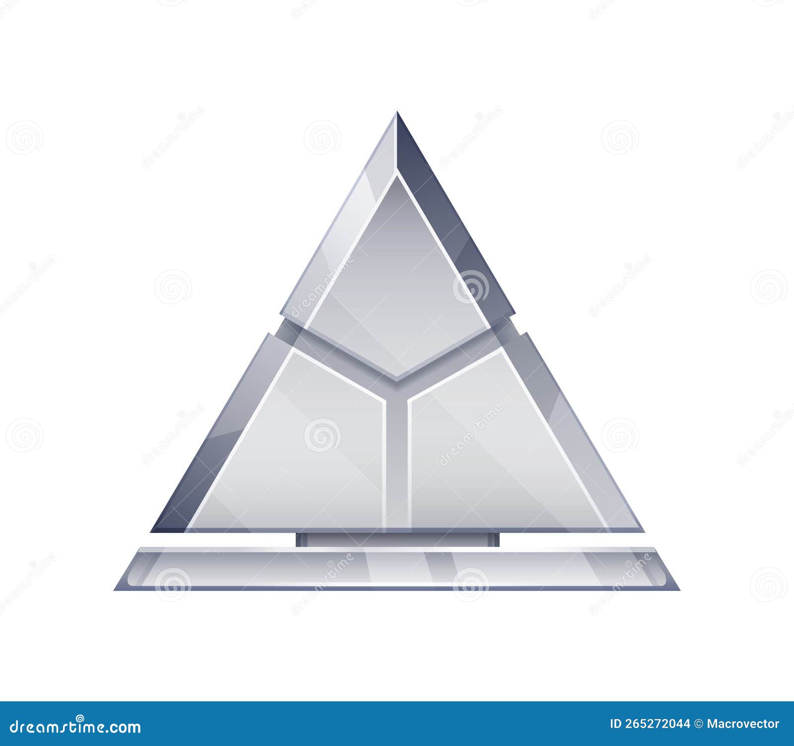 Realistic Trophy Illustration Stock Illustration - Illustration of ...