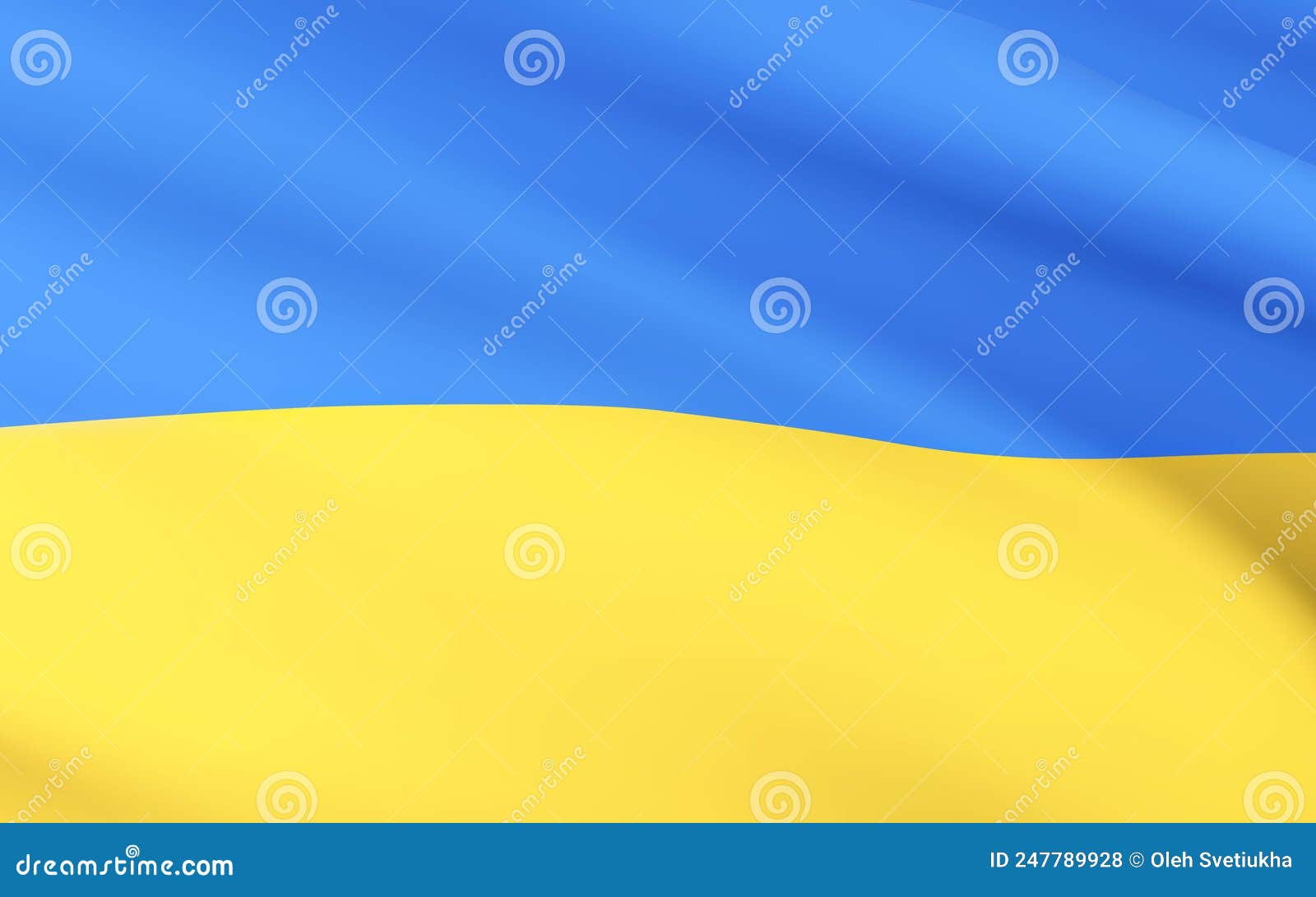 Realistic Ukraine Waveing Flag Bakground. Vector Illustration Stock ...