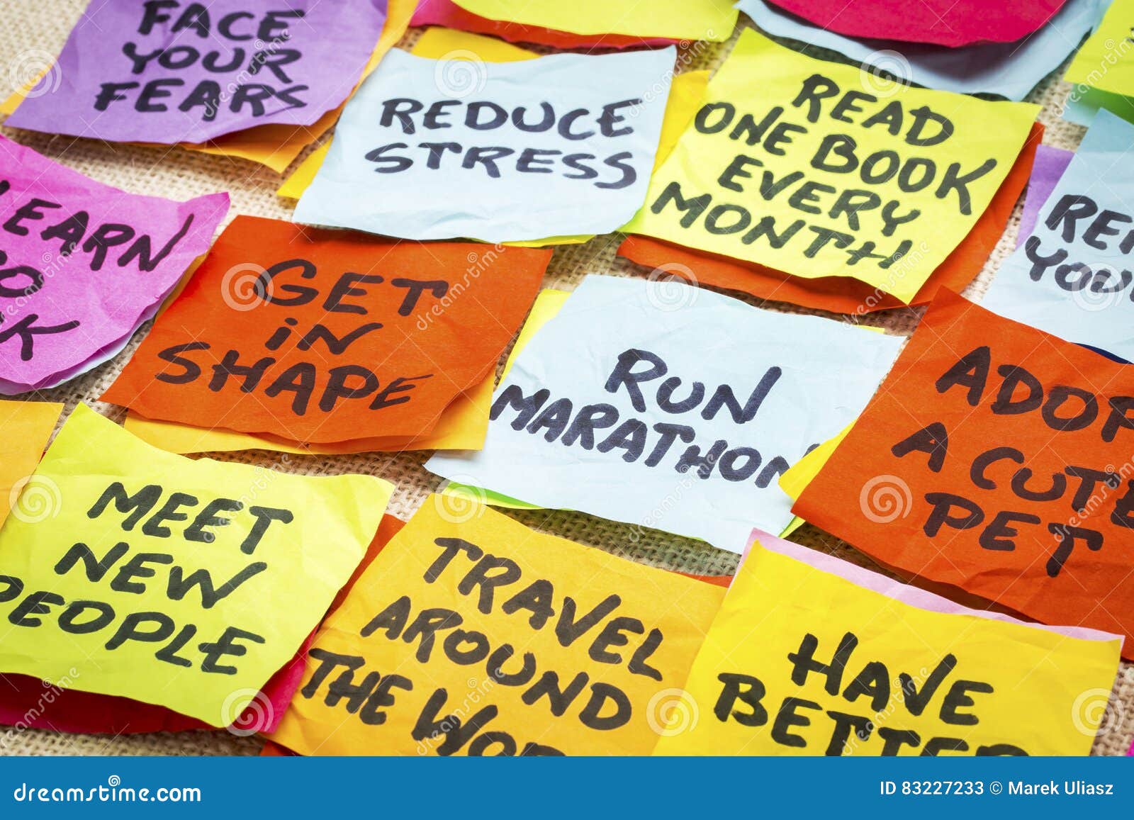 Realistic and Unrealistic New Year Resolutions Stock Image - Image of ... Realistic and Unrealistic New Year Resolutions Stock Image - Image of ...