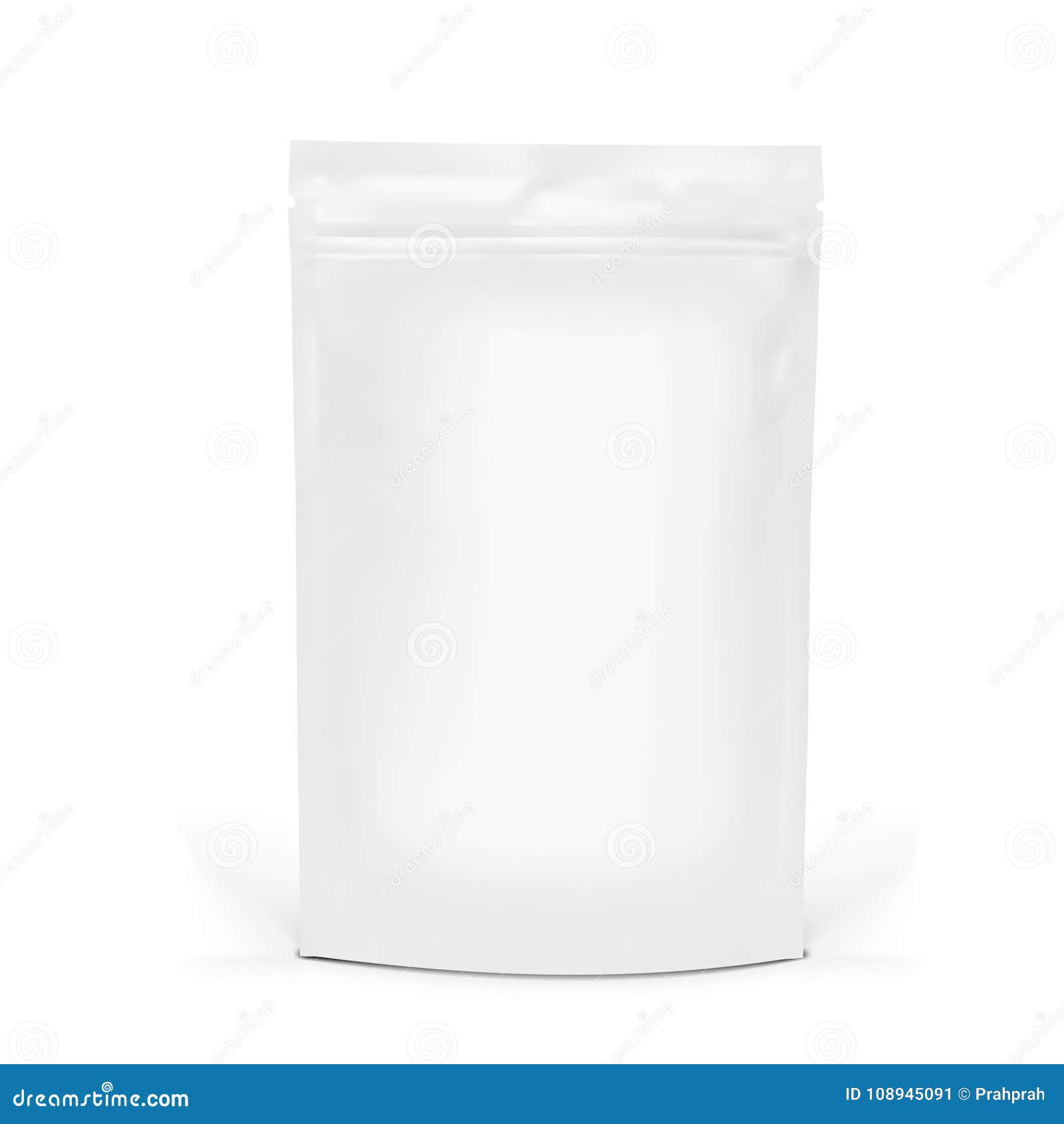 Realistic Various Clear Doy Pack Stock Vector - Illustration of milk ...