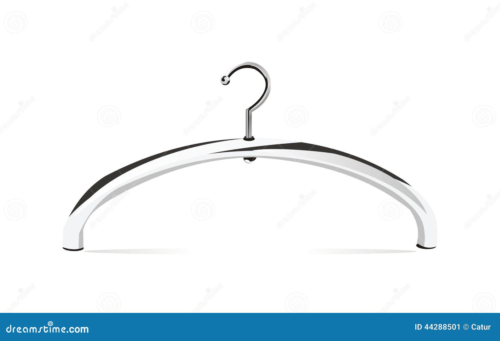 Realistic Vector of Cloth Hanger Stock Vector - Illustration of ...