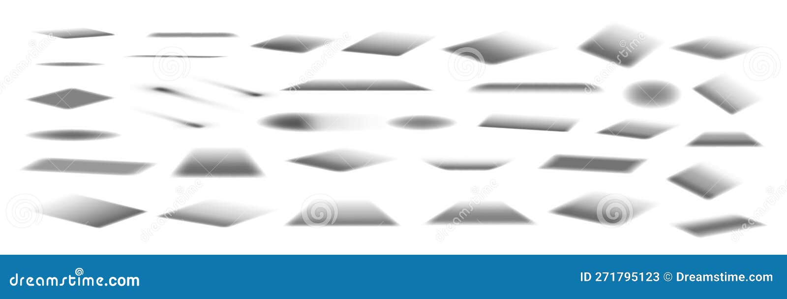 Realistic Vector Drop Shadow from Different Angles, Sizes and ...