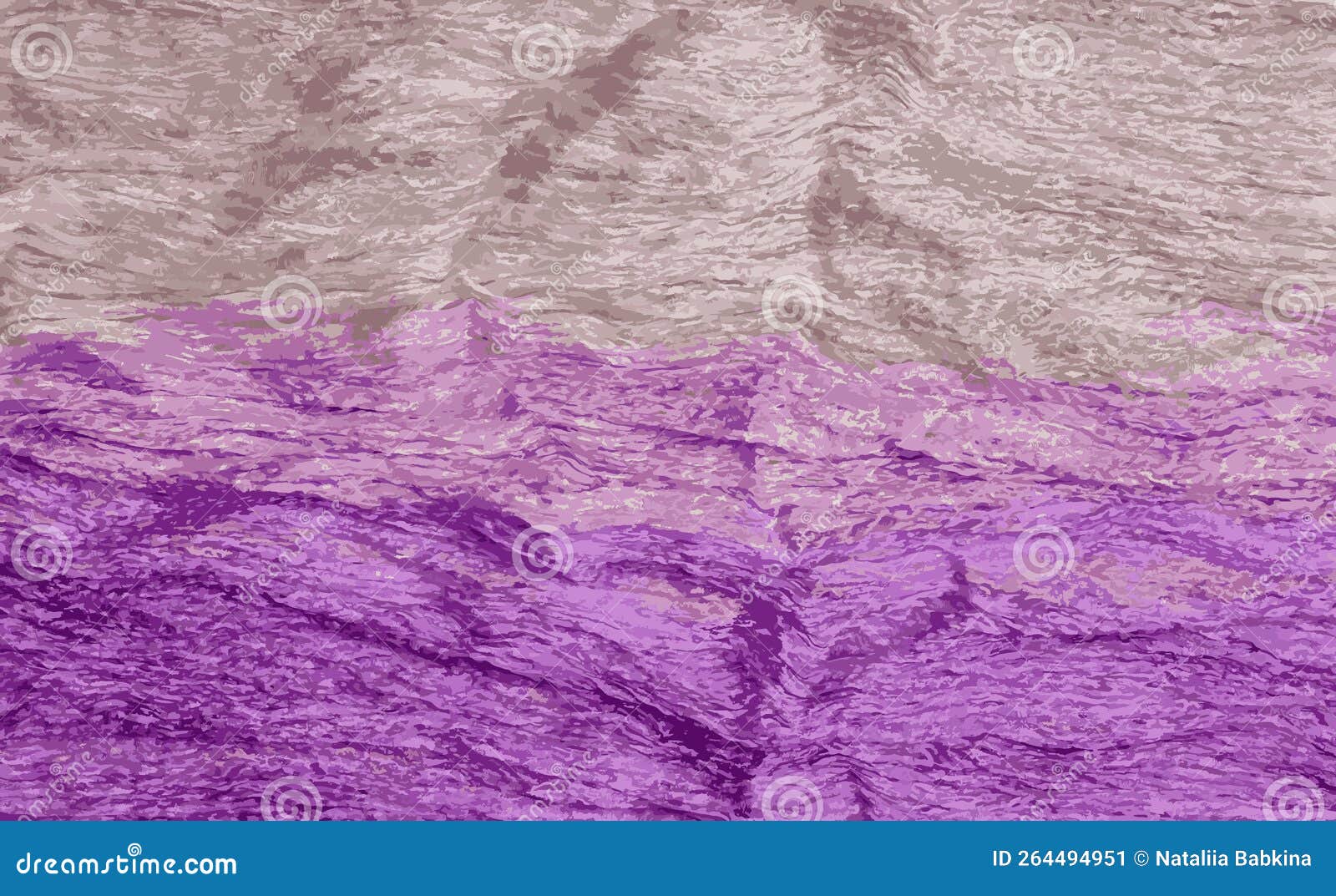 Realistic Vector Illustration of a Fabric with a Gradient in Lilac Pink ...