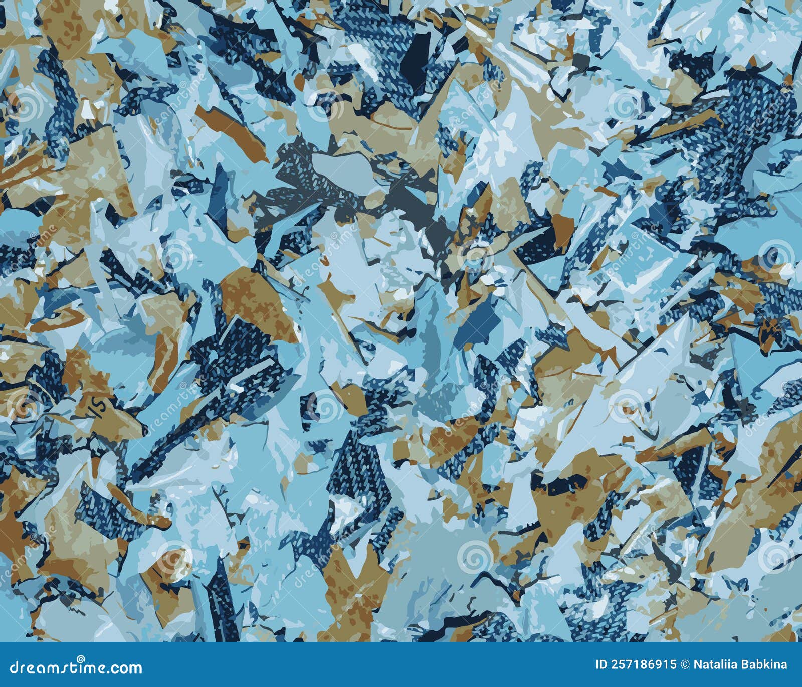 Realistic Vector Illustration Of The Remains Of A Biodegradable Plastic ...